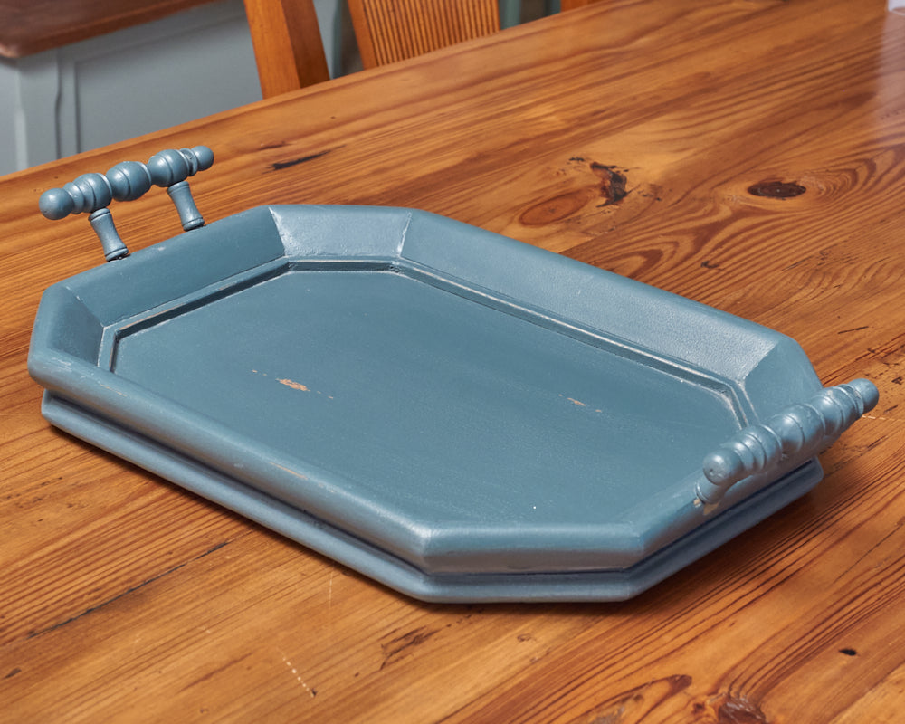 Victorian Small Octagonal Tray in Forest Green – Furniture Consignment ...